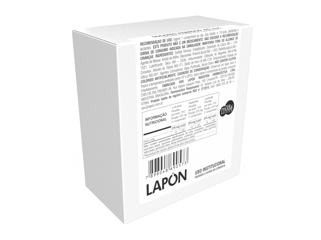 Sulfato Ferroso 40 mg - Lapon